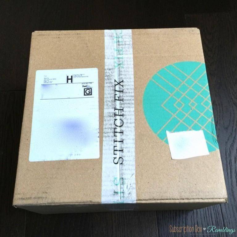 Stitch Fix Review - June 2016 - Subscription Box Ramblings