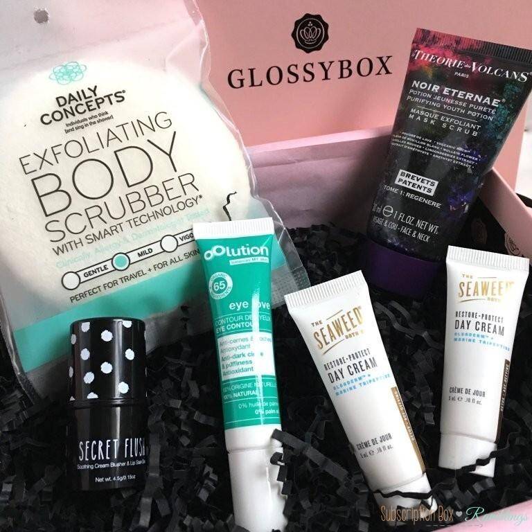 GLOSSYBOX Review + Coupon Code - January 2017 - Subscription Box Ramblings