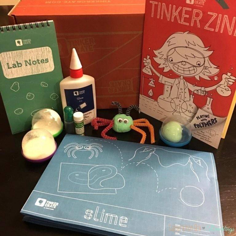 Tinker Crate Subscription Box Review + Coupon Code - January 2017 ...