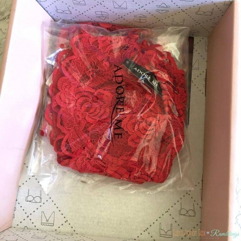 Adore Me Review + Coupon Code - February 2017 - Subscription Box Ramblings