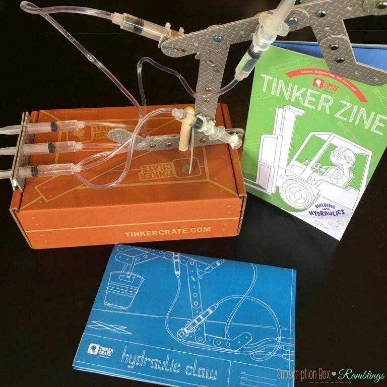 Tinker Crate Review + Coupon Code - February 2017 - Subscription Box ...