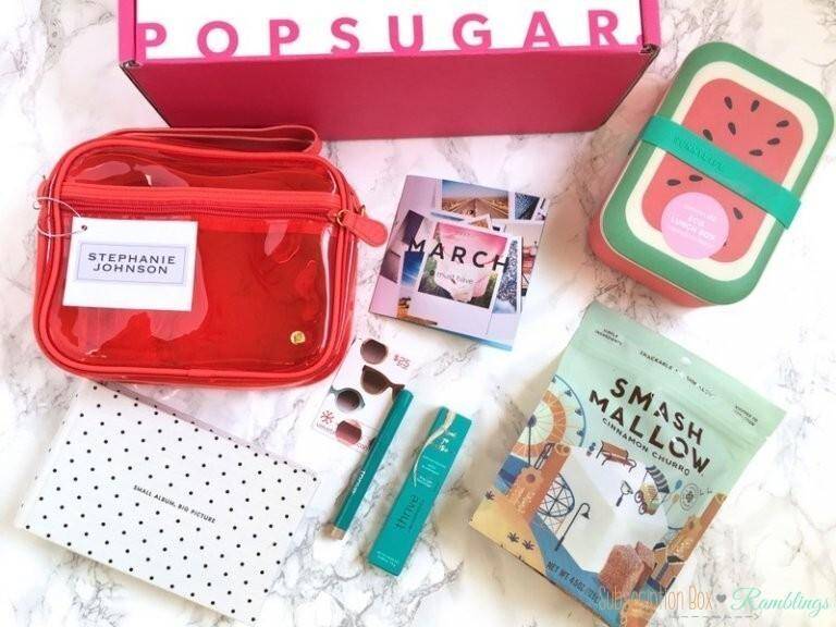 POPSUGAR Must Have Box Review + Coupon Code - March 2017 - Subscription ...