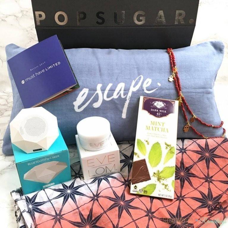 POPSUGAR Must Have 2017 Limited Edition Resort Box Review ...