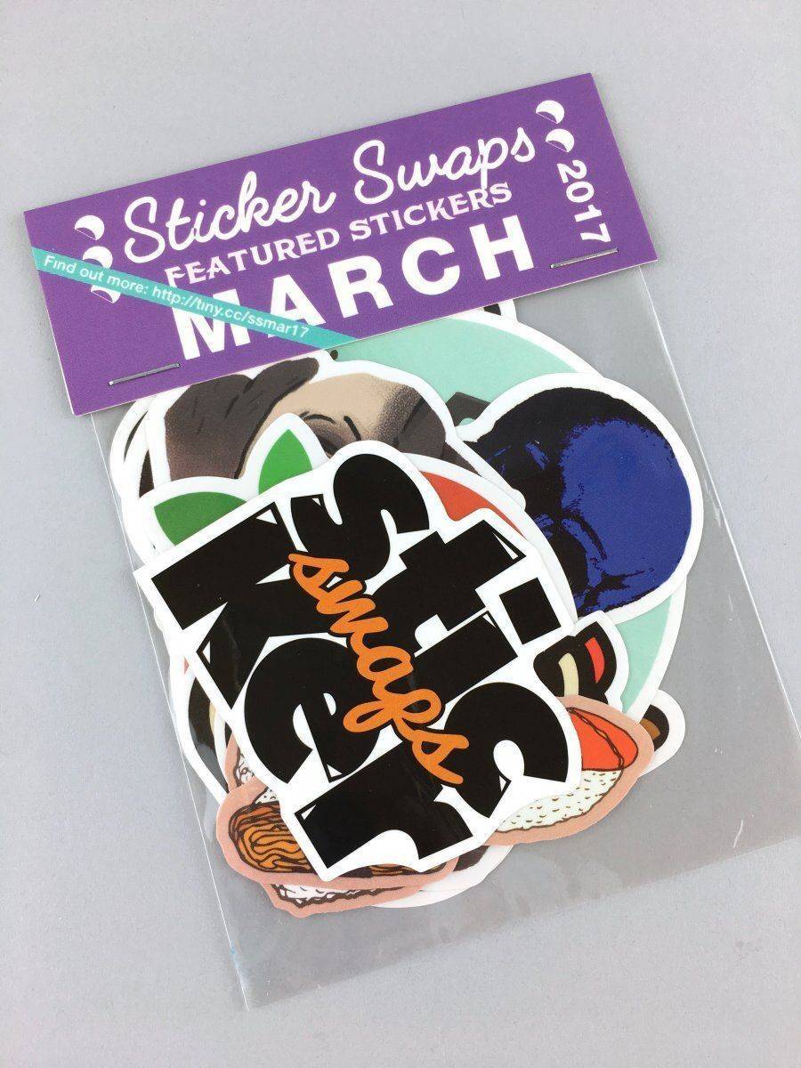 Sticker Swaps Review + Coupon Code - March 2017 - Subscription Box ...
