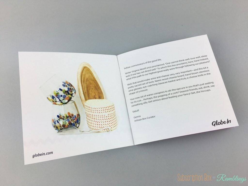 GlobeIn Review - "Epicure" + Coupon Code - May 2017 - Subscription Box ...