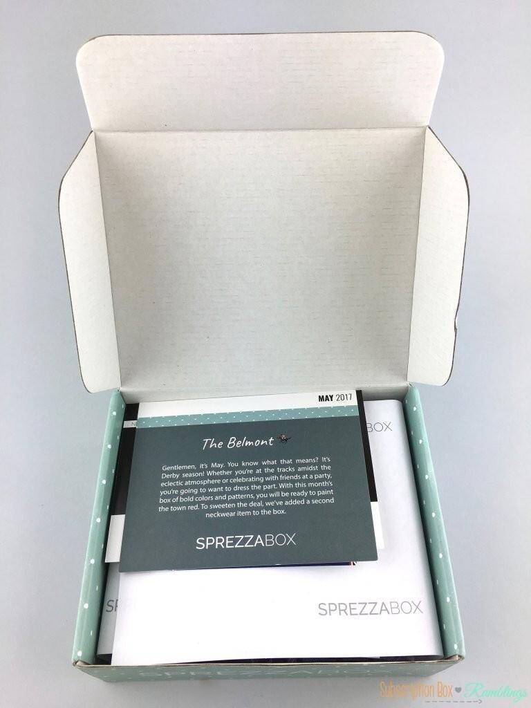 SprezzaBox Review + Coupon Code - May 2017 - Subscription Box Ramblings