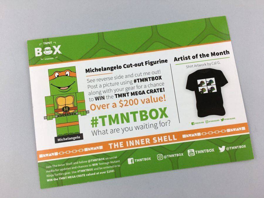 TMNT Box Review - May 2017 - Subscription Box Ramblings