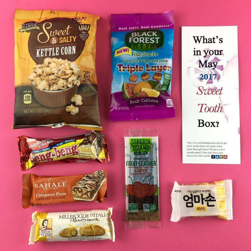 Something Snacks Review - May 2017 - Subscription Box Ramblings