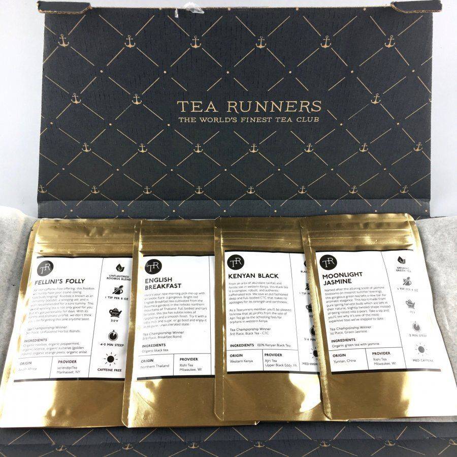 Tea Runners Subscription Box Review - May 2017 - Subscription Box Ramblings