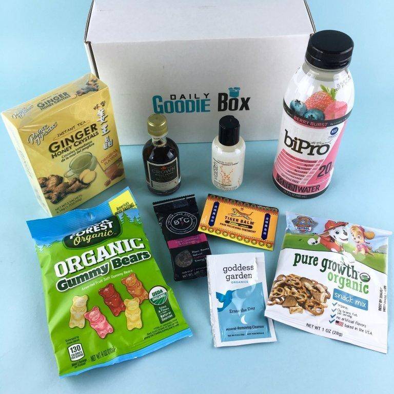Daily Goodie Box Review - June 2017 - Subscription Box Ramblings
