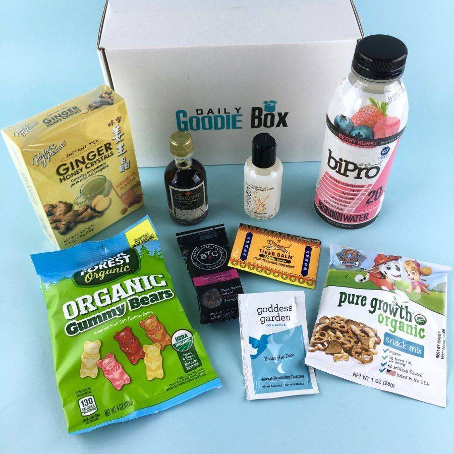 Daily Goodie Box Review - June 2017 - Subscription Box Ramblings