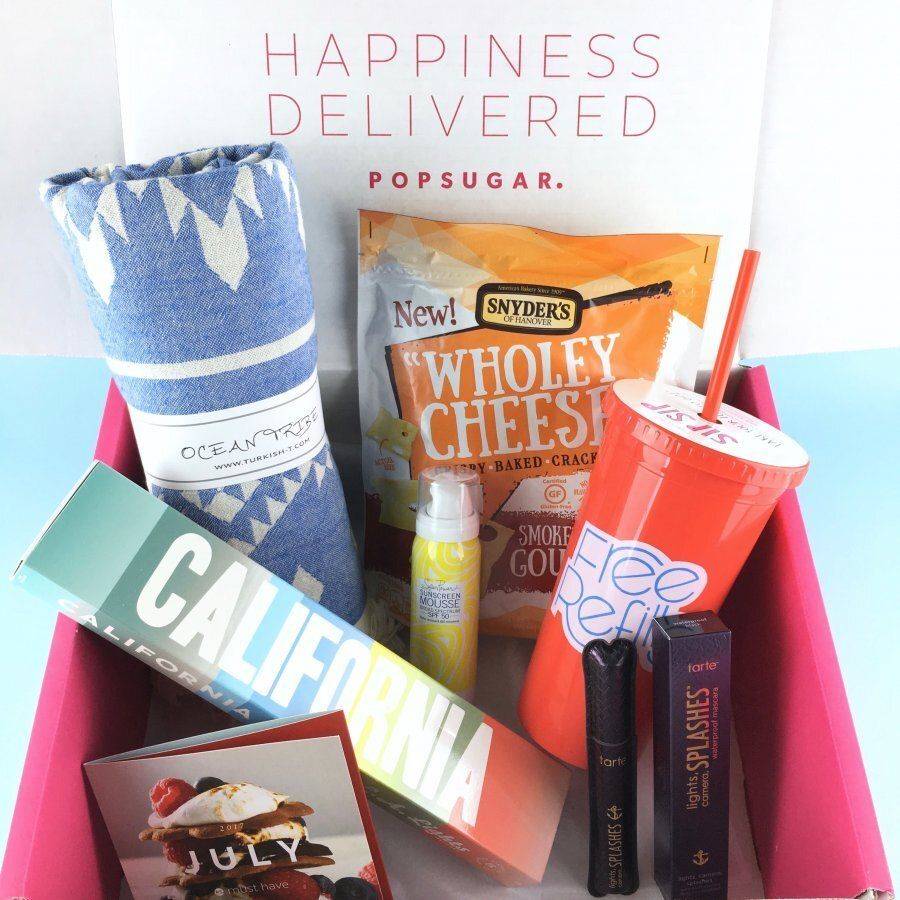POPSUGAR Must Have Box Review + Coupon Code - July 2017 - Subscription ...