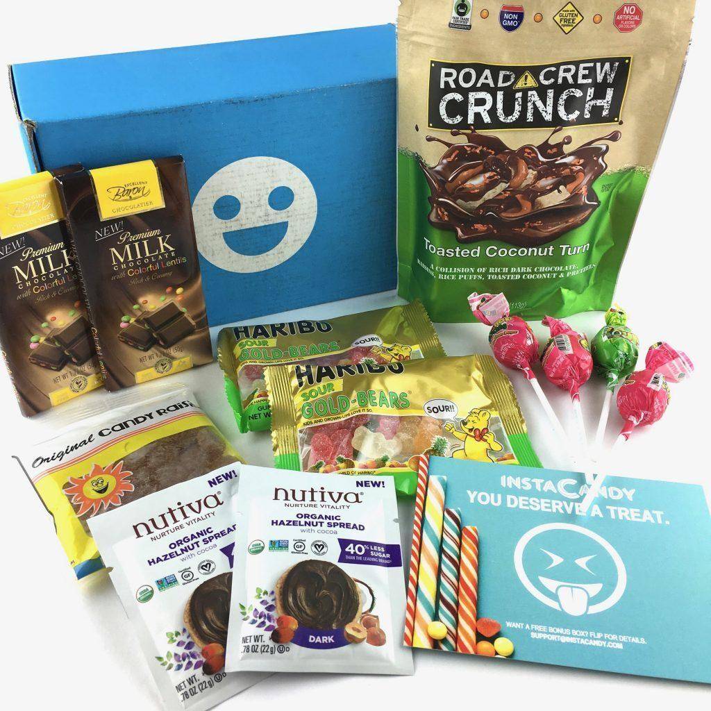 InstaCandy Review + Coupon Code - October 2017 - Subscription Box Ramblings