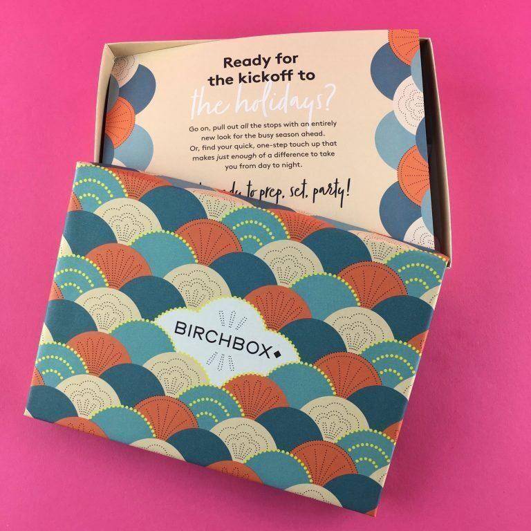 Birchbox Review + Coupon Code - November 2017 - Subscription Box Ramblings