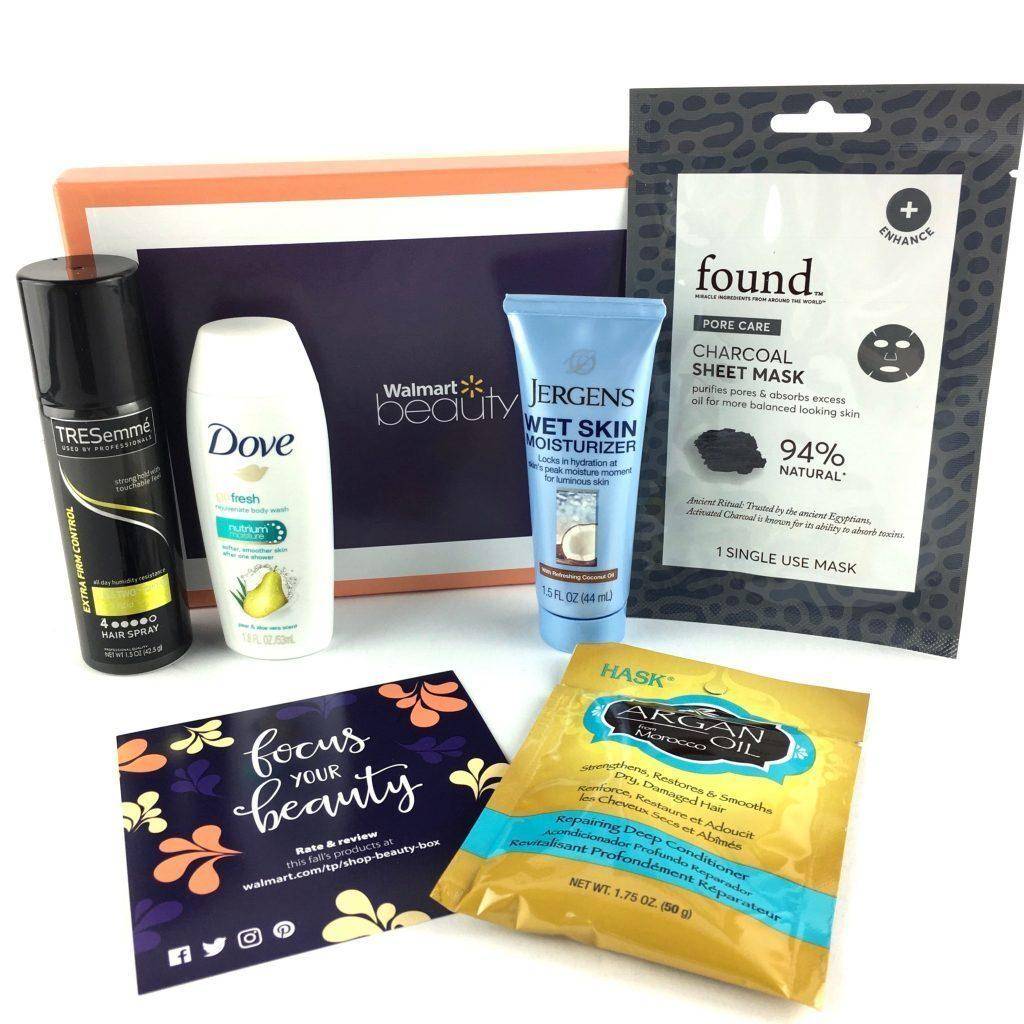 Walmart Beauty Box Review - Fall 2017 (Classic) - Subscription Box Ramblings