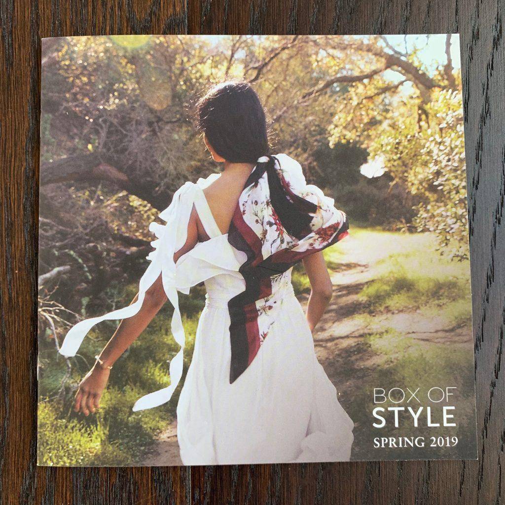 Box of Style Review Spring 2019 + Coupon Code - Subscription Box Ramblings