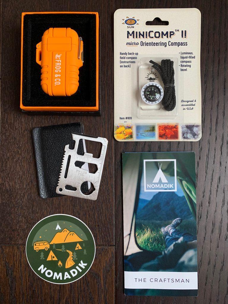 Nomadik Review + Coupon Code - August 2019 - Subscription Box Ramblings