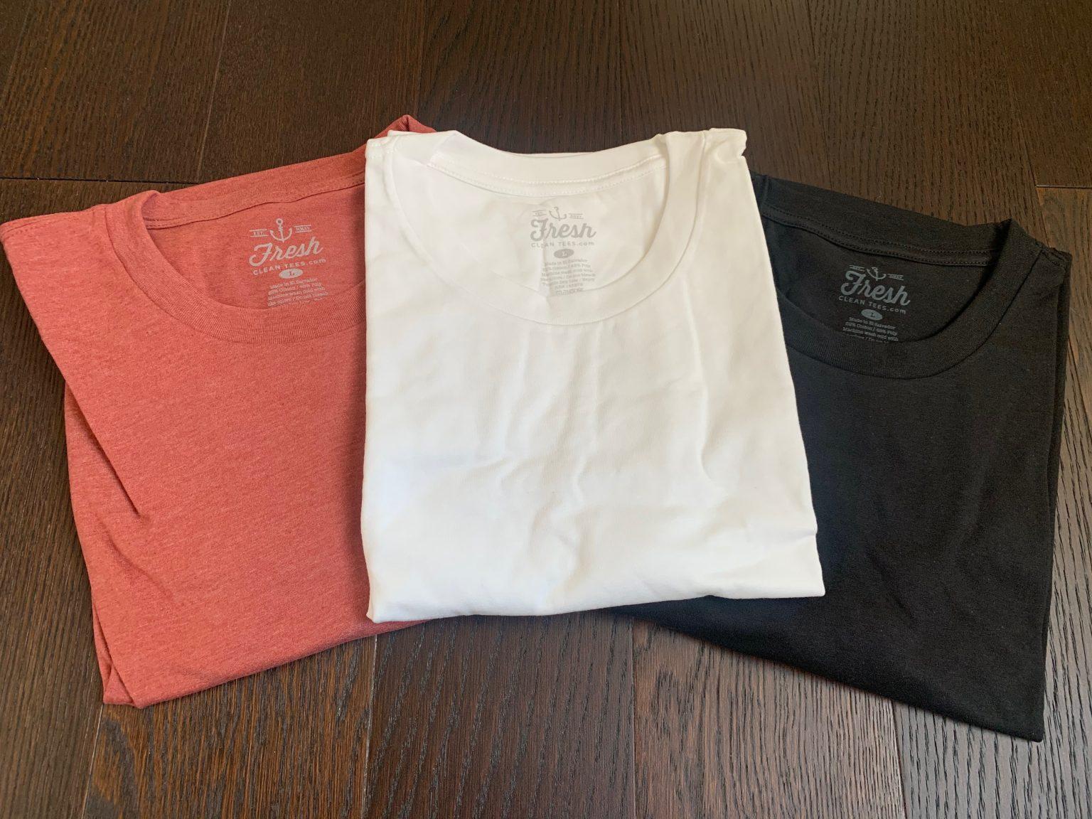 Fresh Clean Tees Shirt Club Review - March 2020 - Subscription Box ...