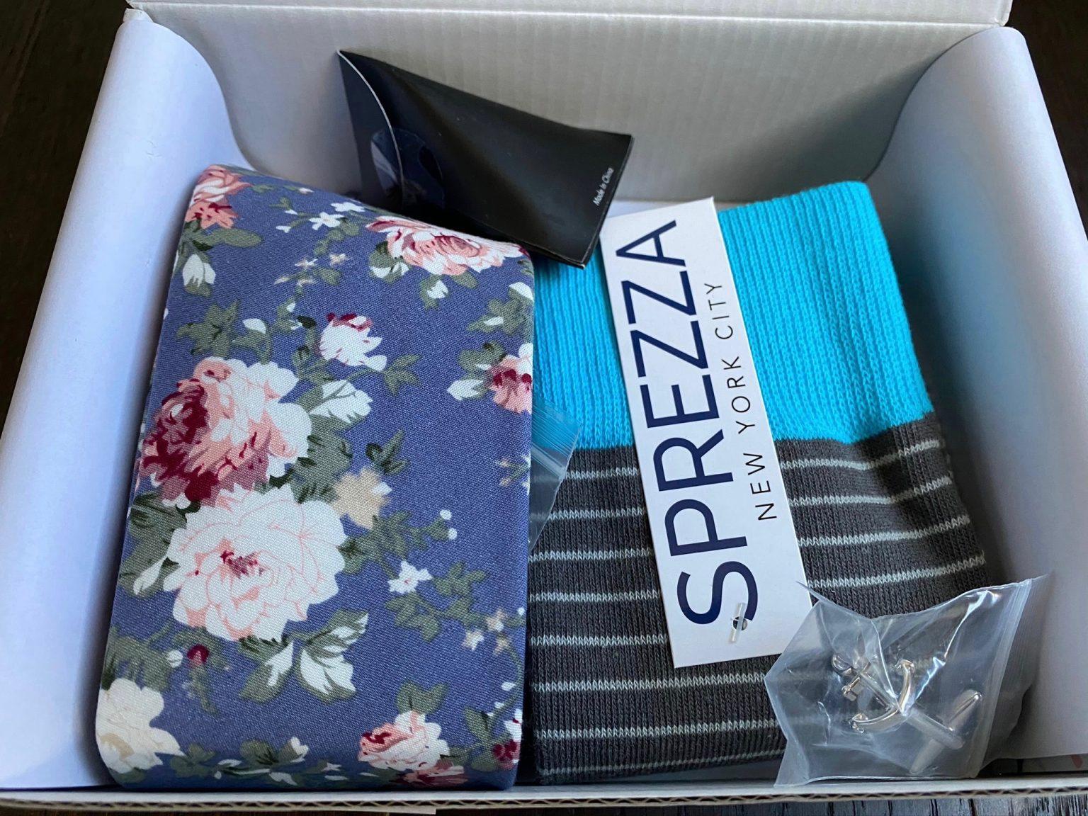 SprezzaBox Review + Coupon Code - April 2020 - Subscription Box Ramblings