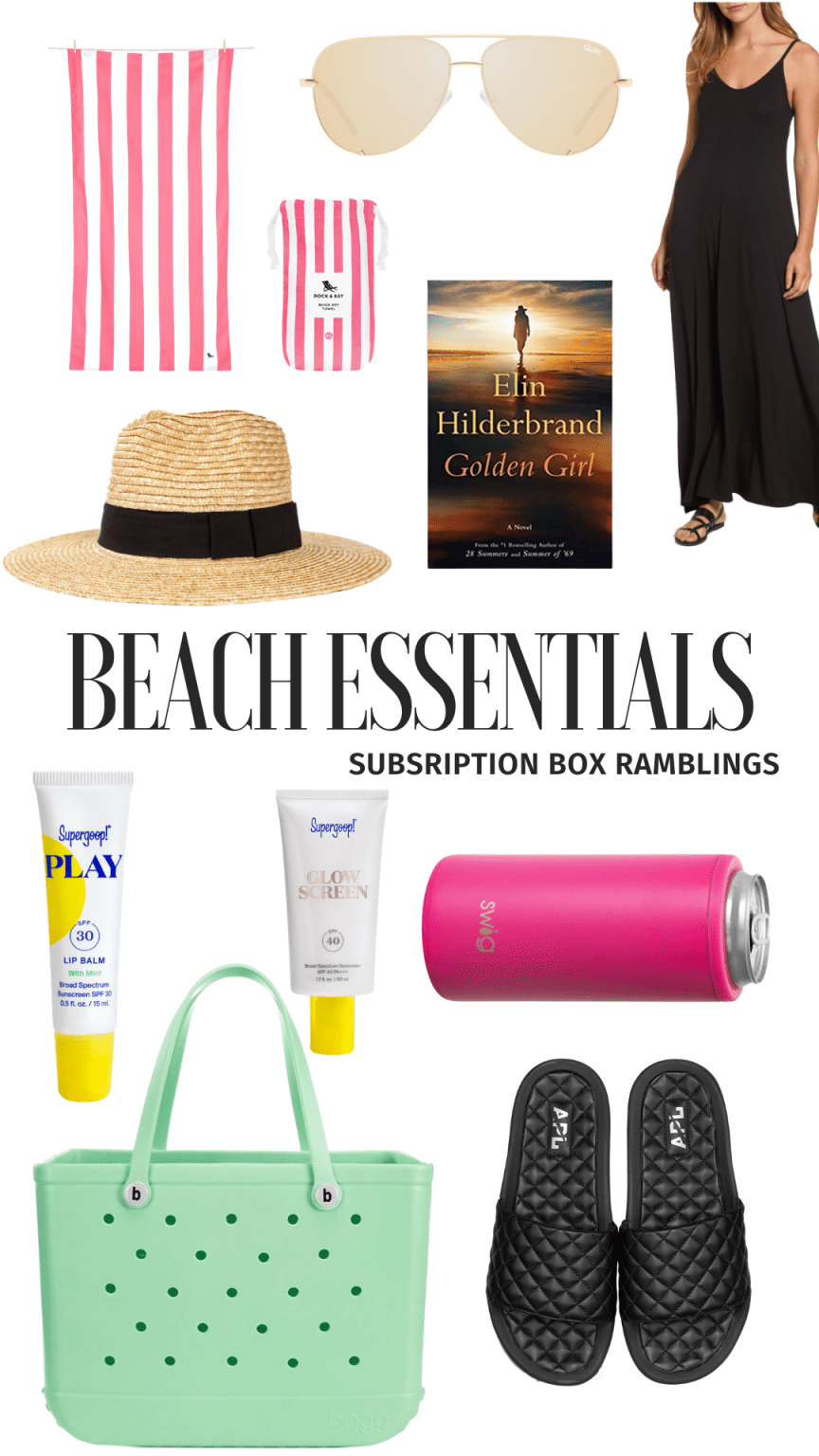 Beach Essentials - Subscription Box Ramblings