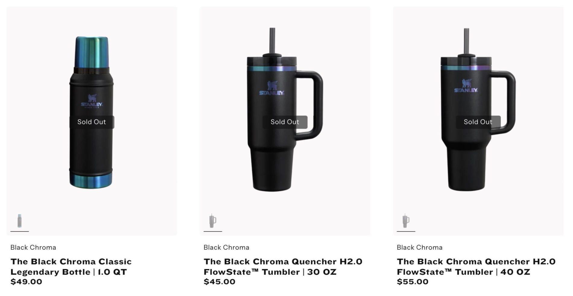 New Stanley Black Chroma Collection - Coming Thursday 2/15 to Stanley's ...