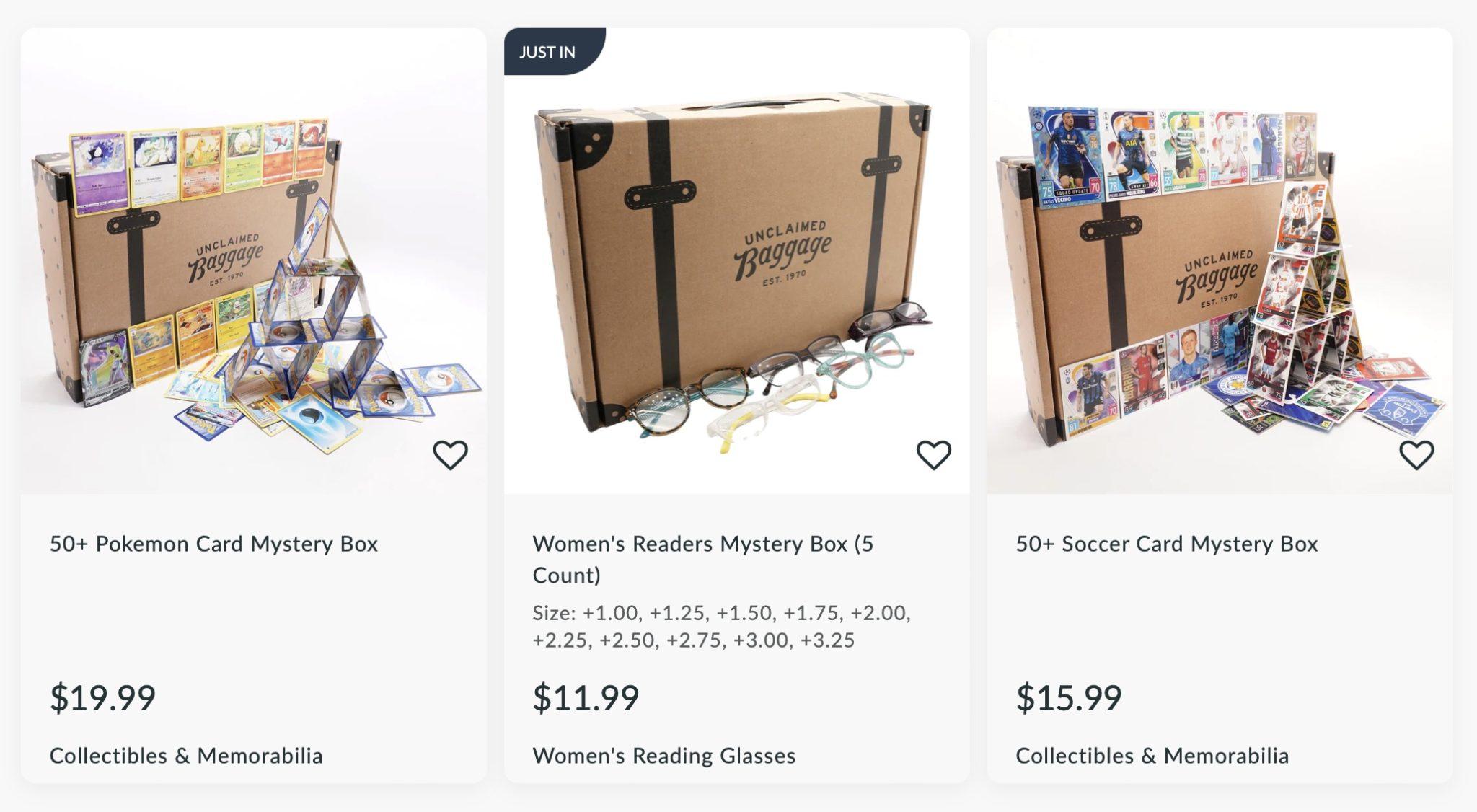 Unclaimed Baggage Mystery Boxes - Now Available - Subscription Box ...