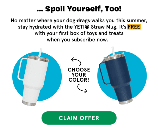 BarkBox Coupon Code: FREE Yeti 42oz Rambler Straw Mug - Subscription ...