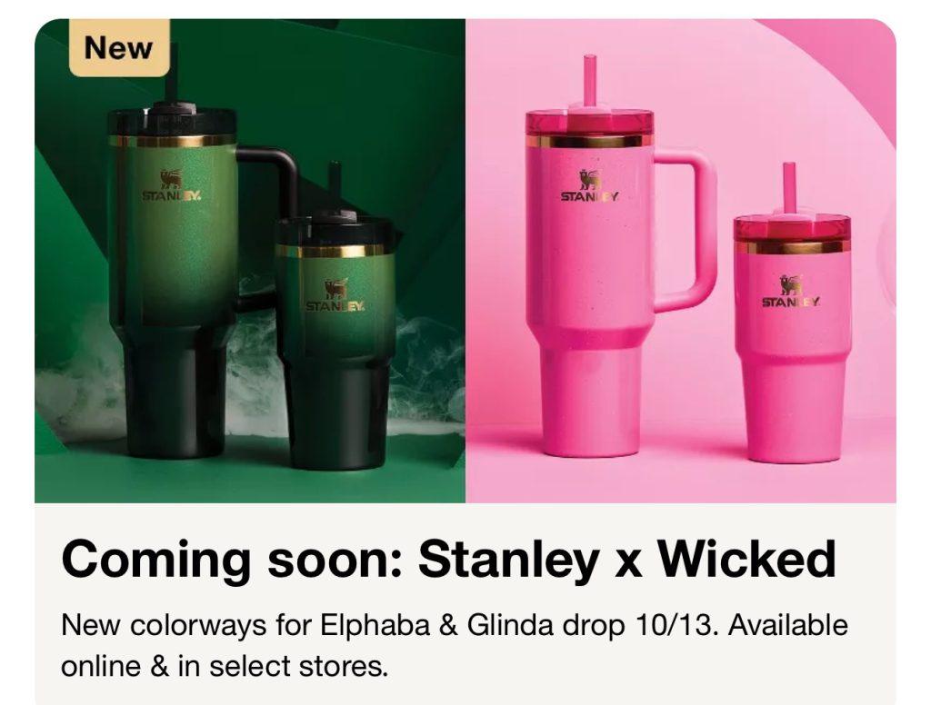 Stanley x Wicked Collection - Coming to Target 10/13/24 - Subscription ...