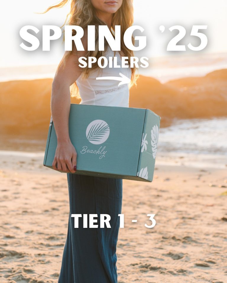 Beachly Box Spring 2025 - Spoilers 1 - 3 - Subscription Box Ramblings