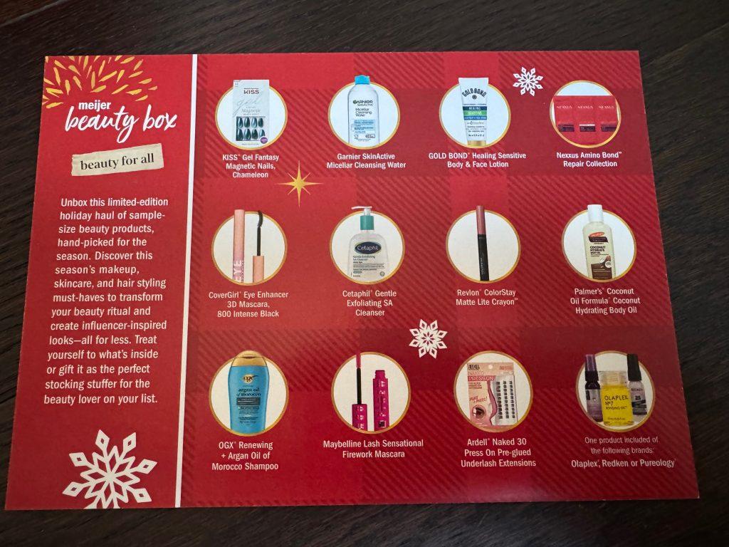 Meijer Beauty Box Holiday - Mini Review (Was It Worth It ...