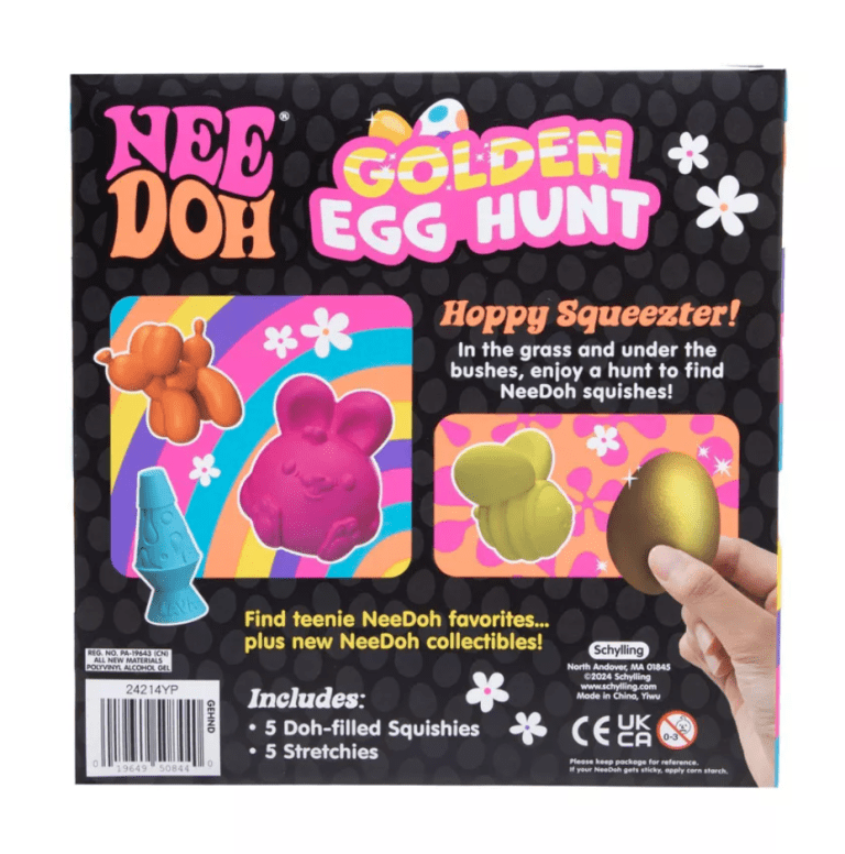 Nee Doh Golden Egg Hunt Easter Advent Calendar - Subscription Box Ramblings