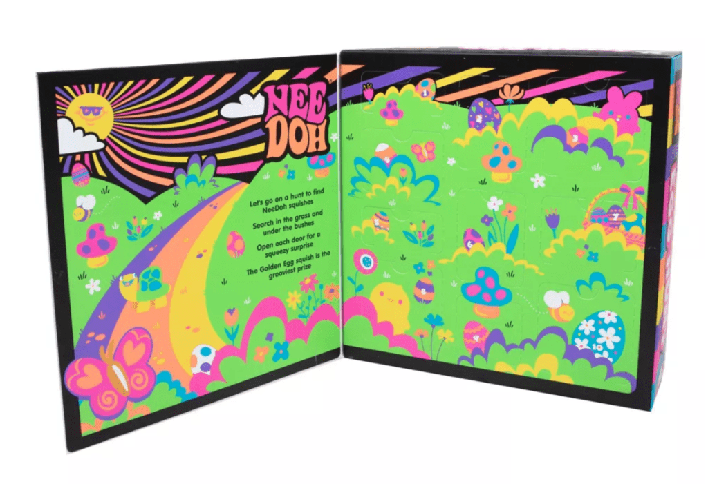 Nee Doh Golden Egg Hunt Easter Advent Calendar - Subscription Box Ramblings