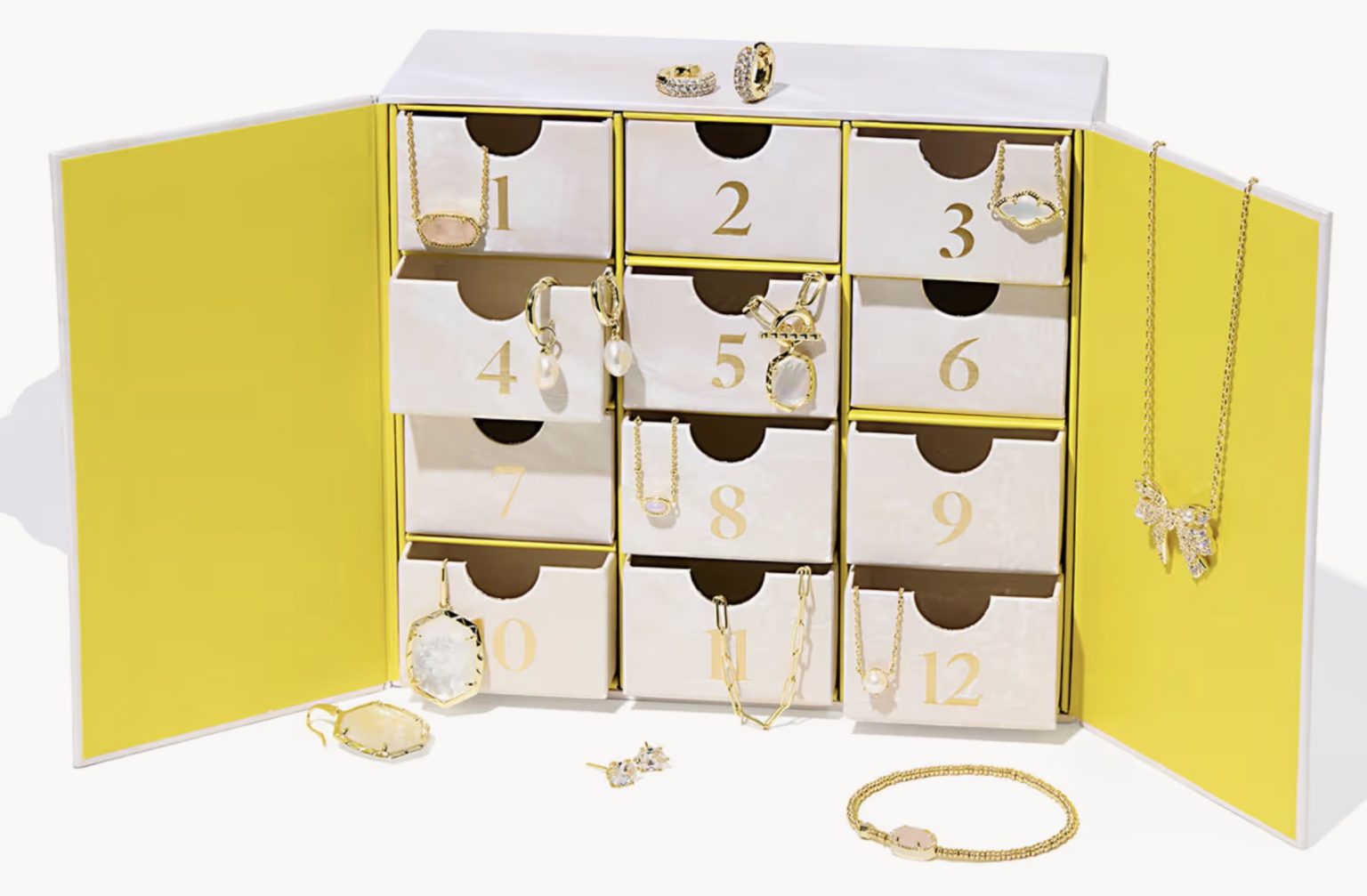 Kendra Scott 12 Days of Joy Bestsellers Advent Calendar - Gold or ...